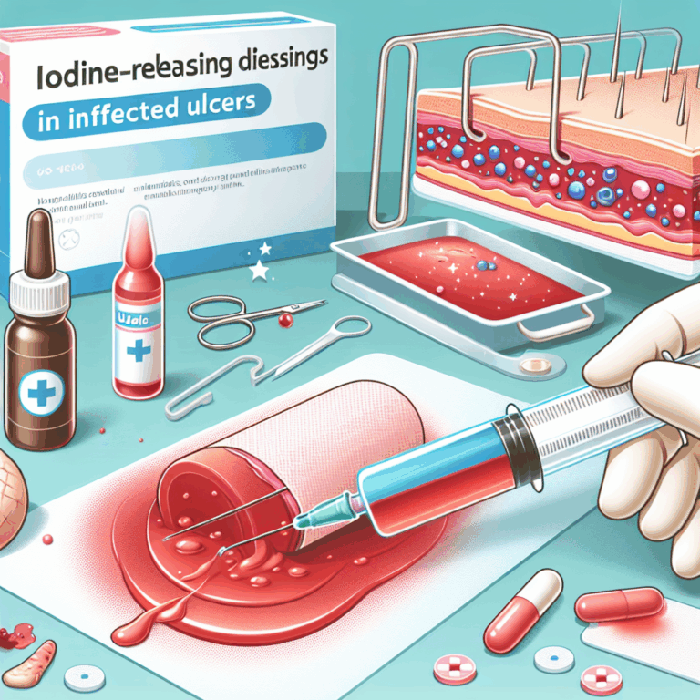 The Role of Iodine-Releasing Dressings in Infected Ulcers